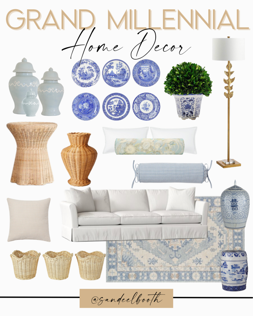 Grand Millennial Home Decor Favorites - Sandee Booth