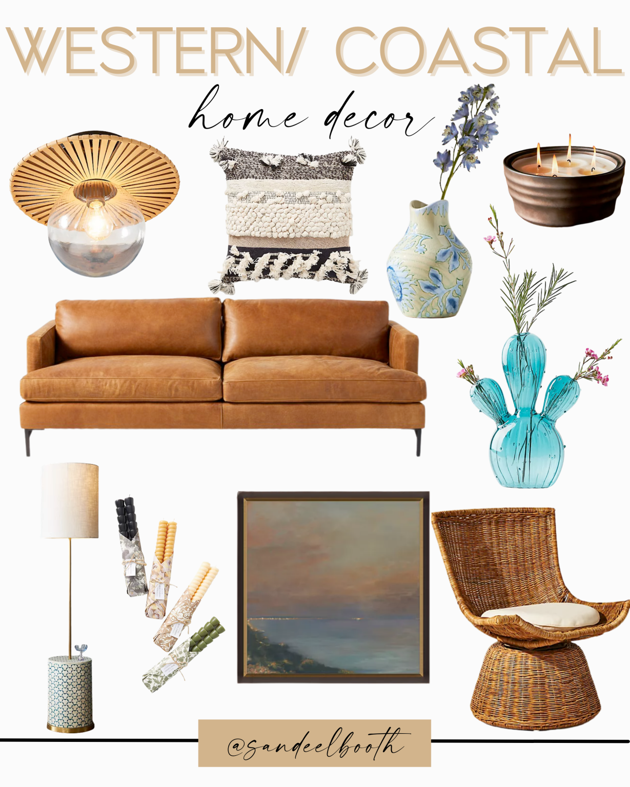 Cowboys on the Coast Home Decor - Sandee Booth