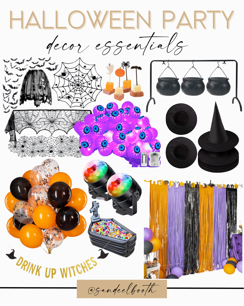 Halloween Party Decor Essentials - Sandee Booth